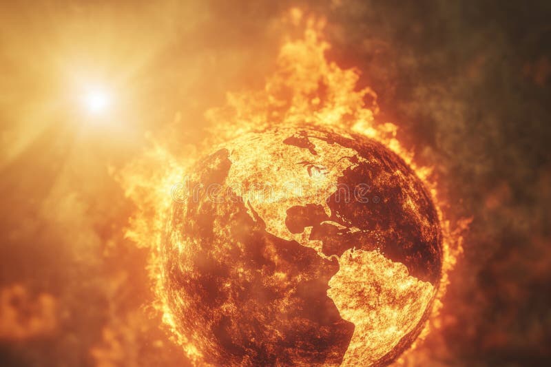 End of the World Scene stock image. Image of weather - 359735811