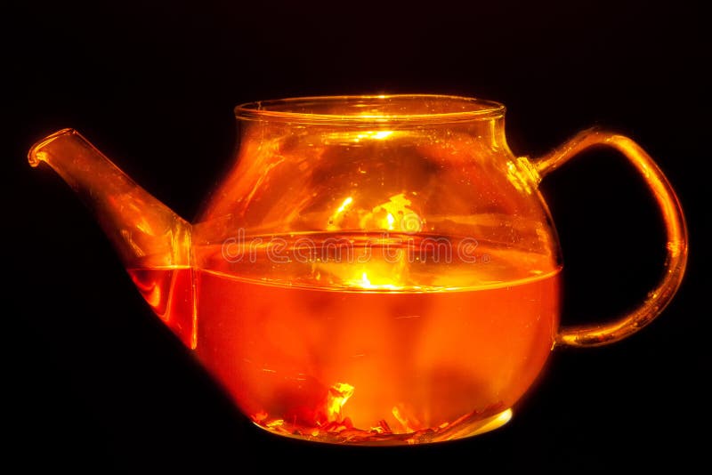 Burning tea stock photo. Image of beverage, decoration - 66810566