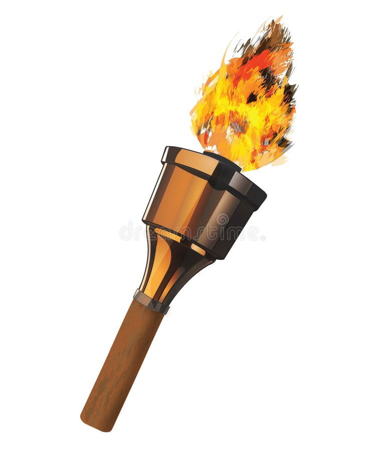 Burning Drawing Torch Stock Illustrations – 761 Burning Drawing Torch ...