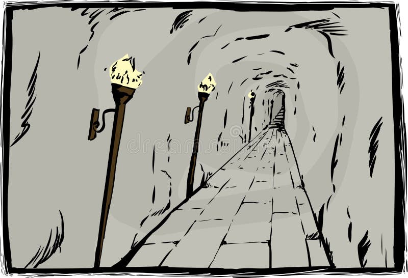 Underground Passage Stock Illustrations – 8,556 Underground Passage ...