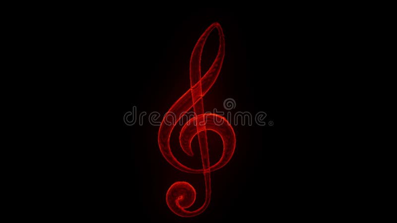 Burning treble clef stock video footage. Video of ornate - 37017134