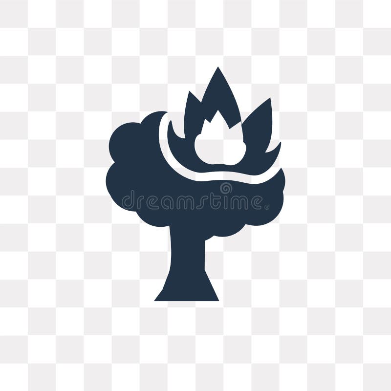 Burning Bush Tree Stock Illustrations – 493 Burning Bush Tree Stock ...