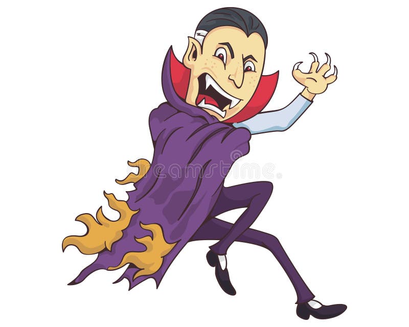 Burning Vampires stock vector. Illustration of funny - 76490977