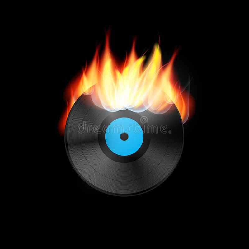 Hot hits stock illustration. Illustration of flame, dancing - 8888835
