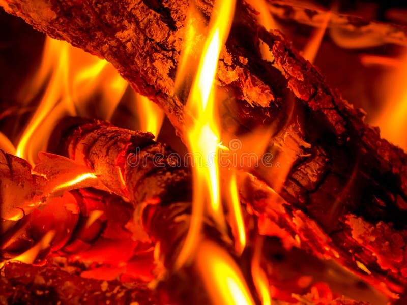 Background of burning wood stock image. Image of heat - 103803677