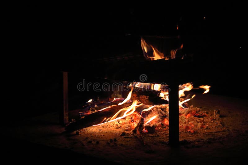African Bush Fire Night Stock Photos - Free & Royalty-Free Stock Photos ...