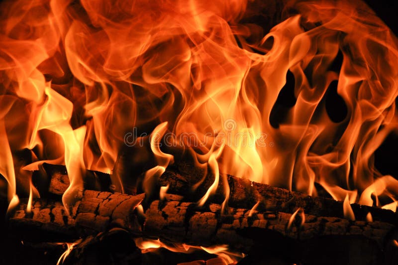 Firewood Burned in the Fire Stock Image - Image of bonfire, wood: 111660327