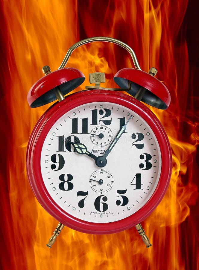 Burning your time stock image. Image of burning, fire - 255263821