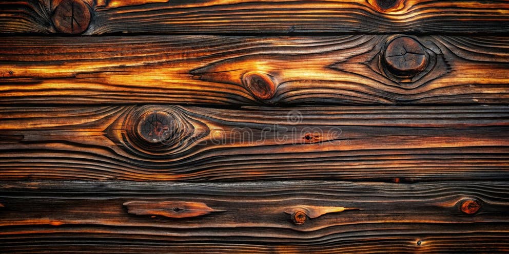 Burnished Wood Knots, Grain, Texture, Rustic Stock Illustration ...