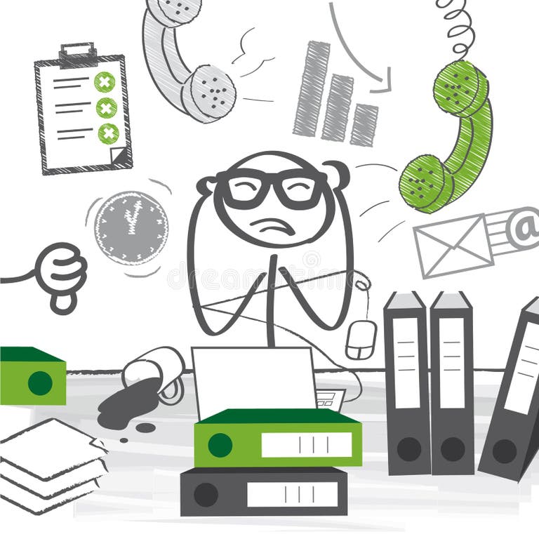 Burnout Syndrome Stock Illustrations – 1,564 Burnout Syndrome Stock ...