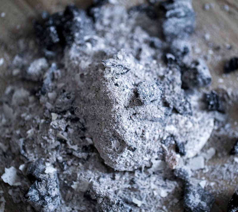 Burnt Ash Lying on the Wooden Floor Stock Image - Image of burnt ...