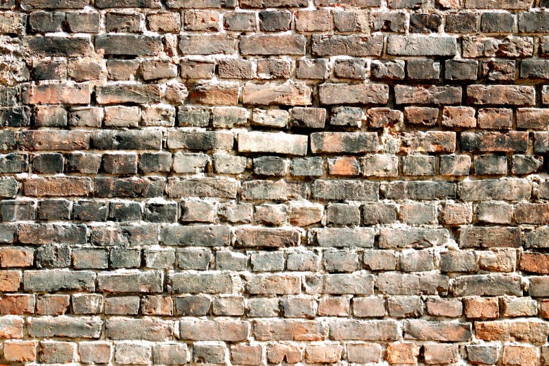 Burnt brick wall. stock image. Image of backdrop, vintage - 124274711