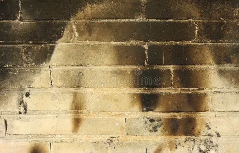 Burnt Brickwall stock photo. Image of blocks, bricks, texture - 4373598