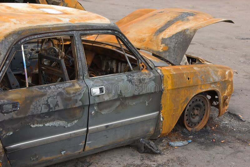 Rusty car stock image. Image of rusting, transport, horizontal - 4002417