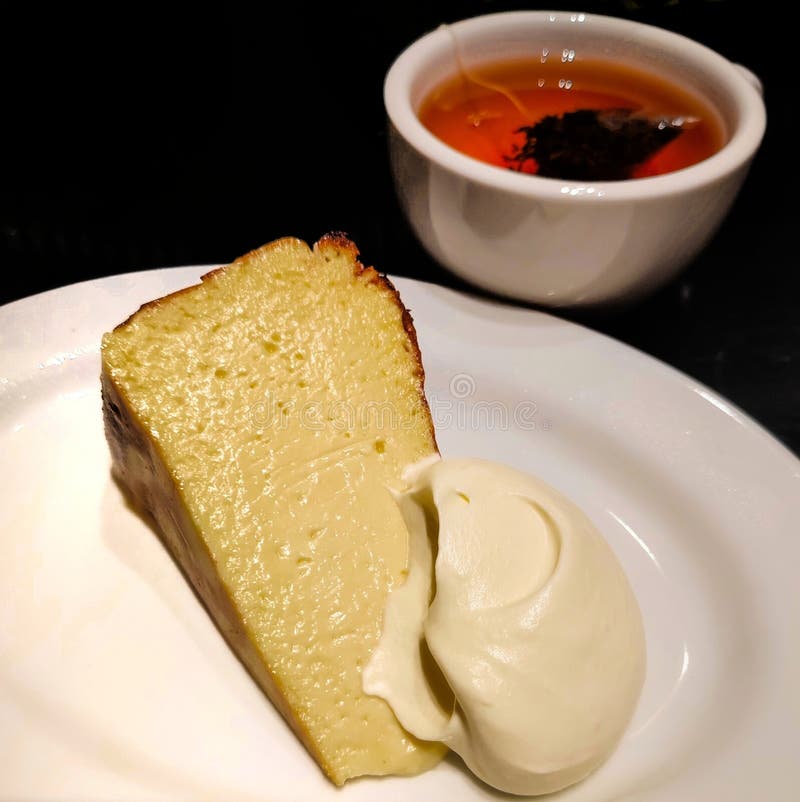 Burnt Cheesecake Tokyo stock image. Image of pastry - 277325599