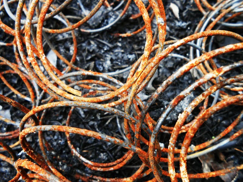 Burnt Coil stock image. Image of coil, burn, burnt, ages - 48203653