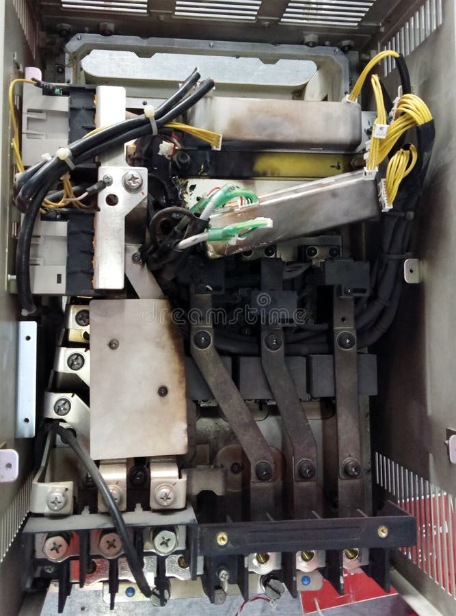 Burnt electrical equipment stock photo. Image of burned - 148859266