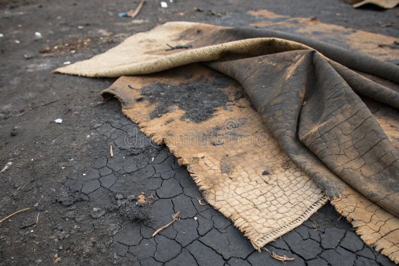 Burnt fabric background stock illustration. Illustration of ...