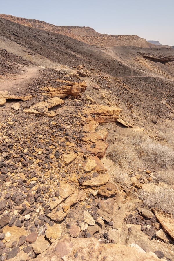 Burnt mountain in Namibia stock photo. Image of sunny - 215393252