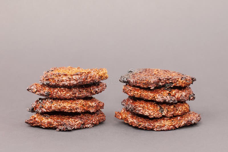 Burnt cookies. stock image. Image of danger, dirty, cookies - 34780029
