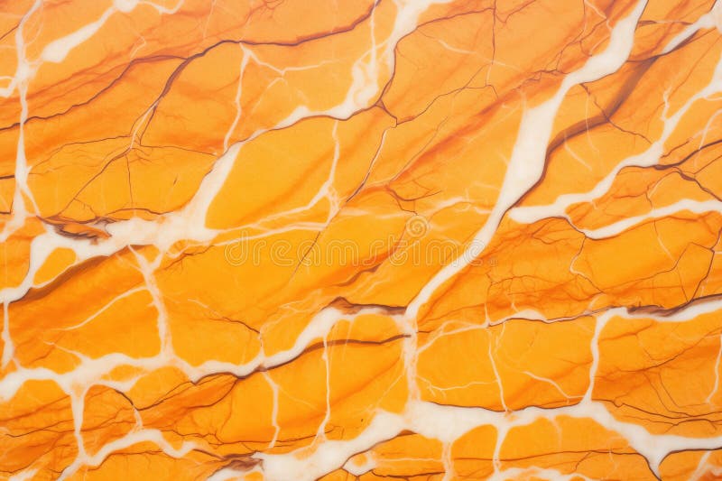 Burnt Orange Marble with Unique Patterning Stock Image - Image of ...