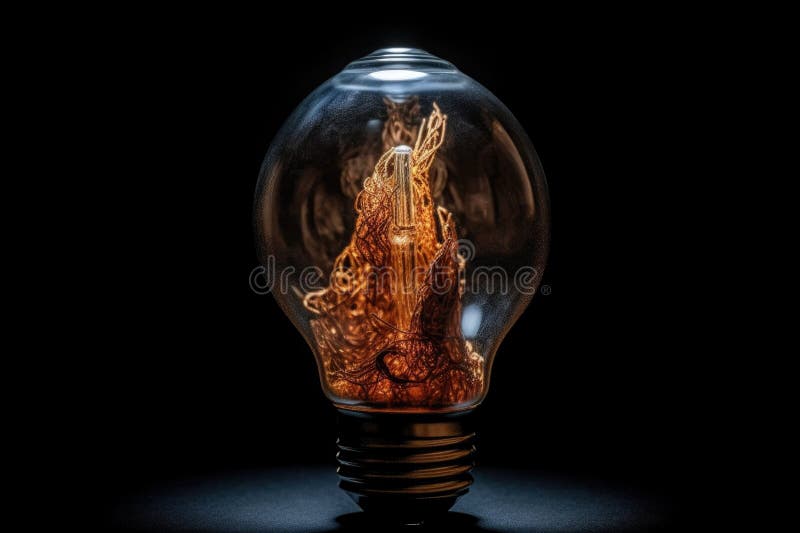 Burnt Out Lightbulb Stock Illustrations – 31 Burnt Out Lightbulb Stock ...