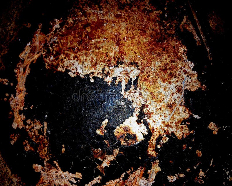 Burnt Pan. because it is Often Used To Cook for Quite a Long Time Stock ...