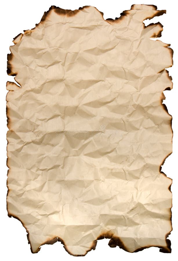 Burnt paper stock image. Image of page, aged, edge, brown - 6555165