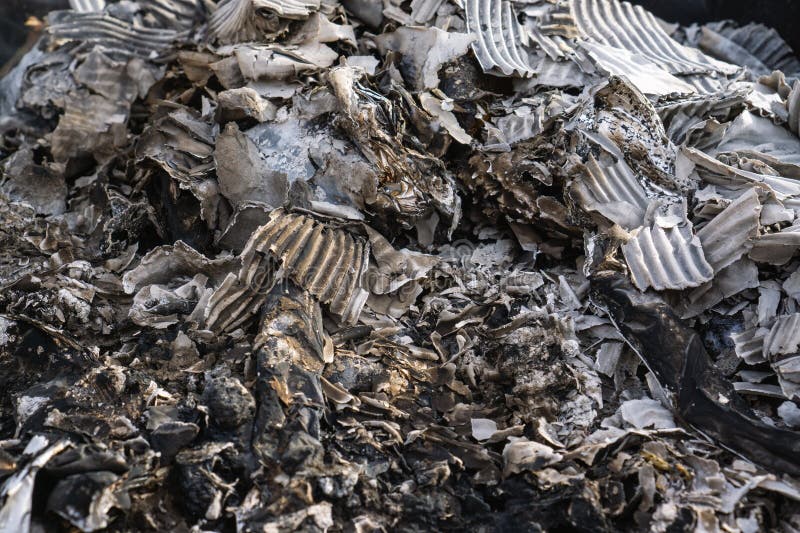 Burnt Paper and Cardboard Debris Close-Up Stock Image - Image of ... Burnt Paper and Cardboard Debris Close-Up Stock Image - Image of ...