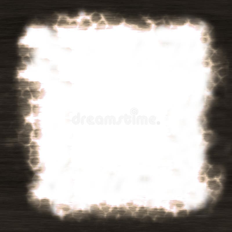 Burnt Paper Frame stock illustration. Illustration of aged - 7183249