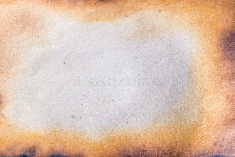 Burnt old paper stock image. Image of blank, fire, book - 1309177