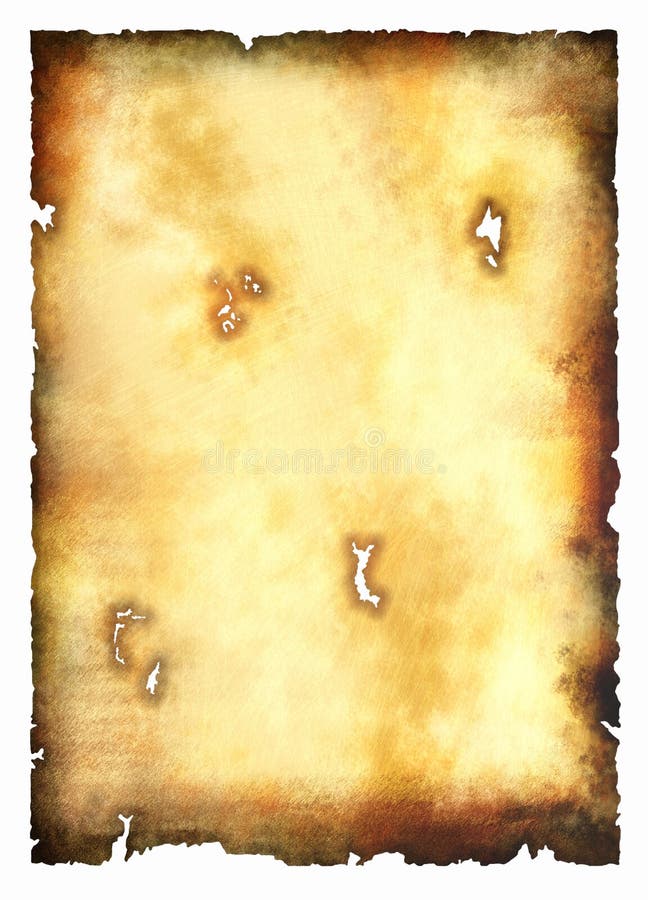 Burnt parchment paper stock illustration. Illustration of graphical ...