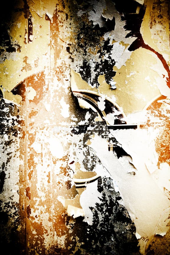 Fire damaged poster stock image. Image of exposed, faded - 29808463