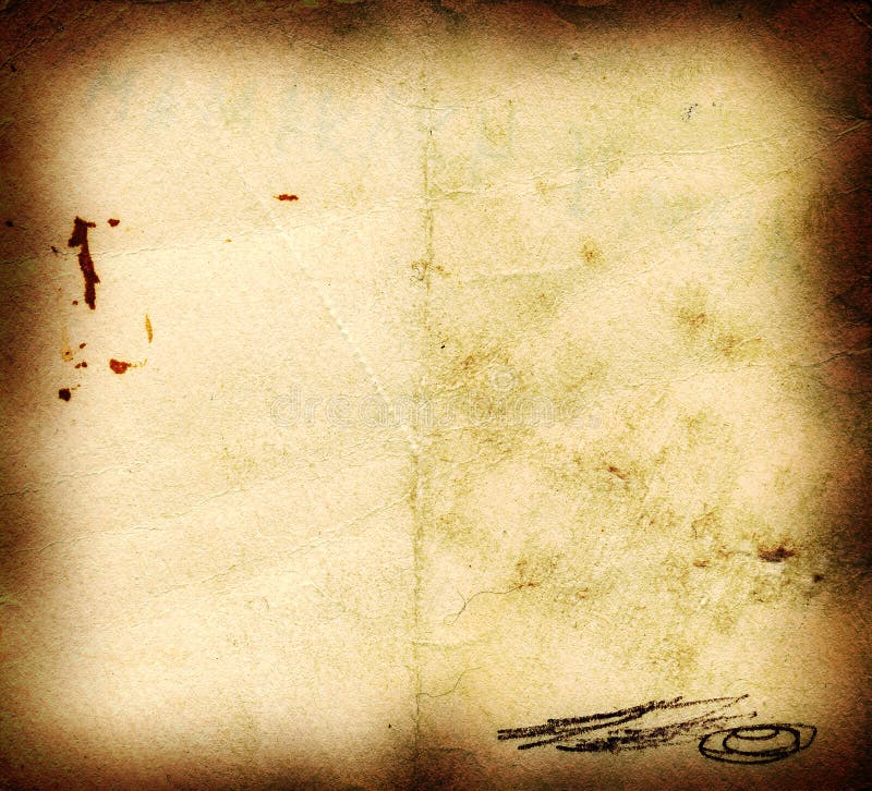 Burnt scratched old paper stock photo. Image of card - 11513588