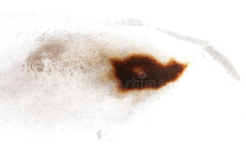 A Burnt Spot on a White Surface Stock Photo - Image of abstraction ...