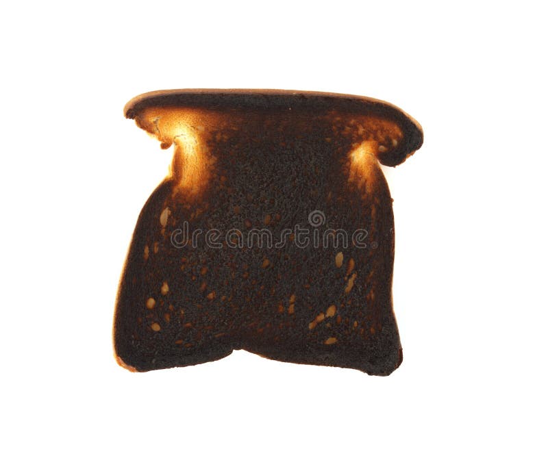 Burnt Toast stock photo. Image of piece, sear, breakfast - 18293882