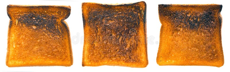 Burnt toast stock photo. Image of browned, crisp, toast - 23822912