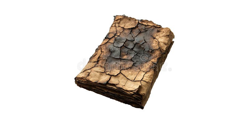 Burnt and Weathered Book. Symbol of Decay and Forgotten Knowledge ...