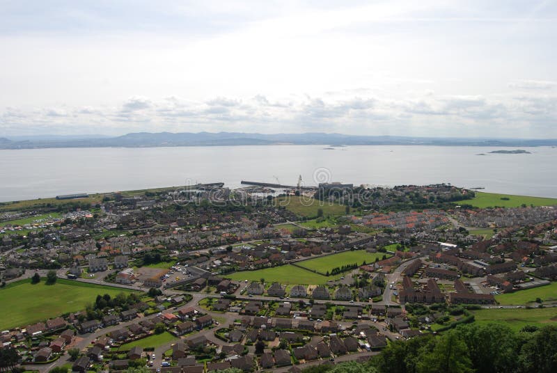 Burntisland and Forth Estuary Stock Image - Image of water, coast: 25984375