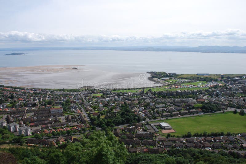 Burntisland and Forth Estuary Stock Image - Image of water, coast: 25984375