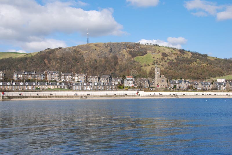 Burntisland Shore stock photo. Image of firth, binn, landscape - 24153722