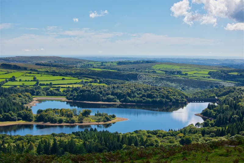 Burrator reservoir stock photo. Image of wild, travel - 85575880
