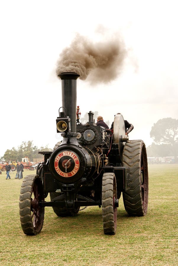 The Burrell Traction Engine (5) Stock Photo - Image of farming ...