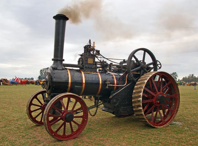 The Burrell Traction Engine (6) Stock Photo - Image of ...
