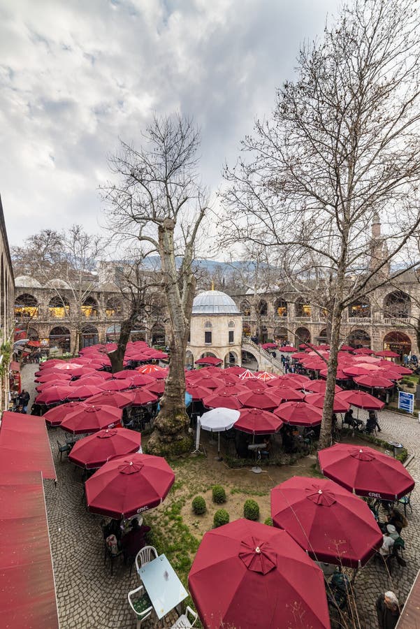 Koza Han in Bursa, Turkey editorial photo. Image of outdoor - 246396831