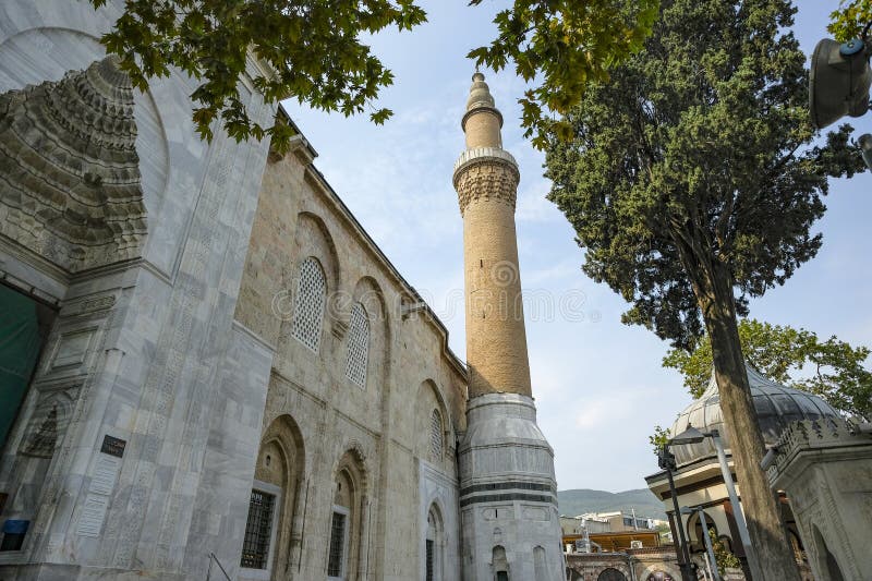 Grand Mosque of Bursa in Turkey Editorial Stock Image - Image of place ...