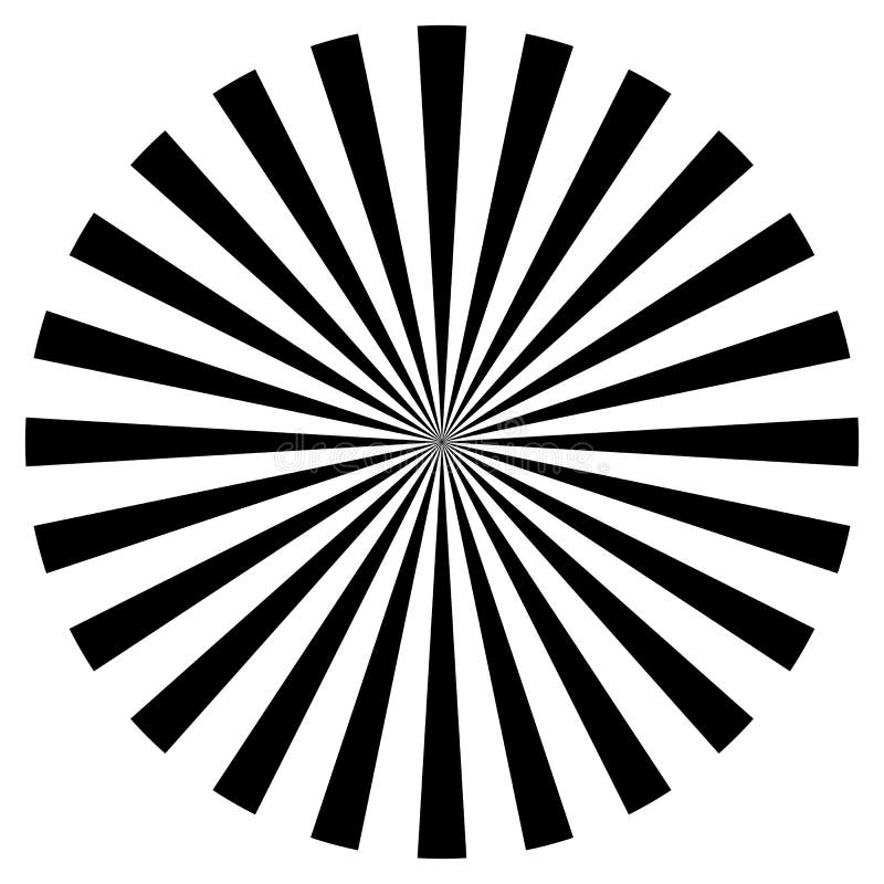 Burst, Beams, Rays - Starburst Shape on White. Stock Vector ...