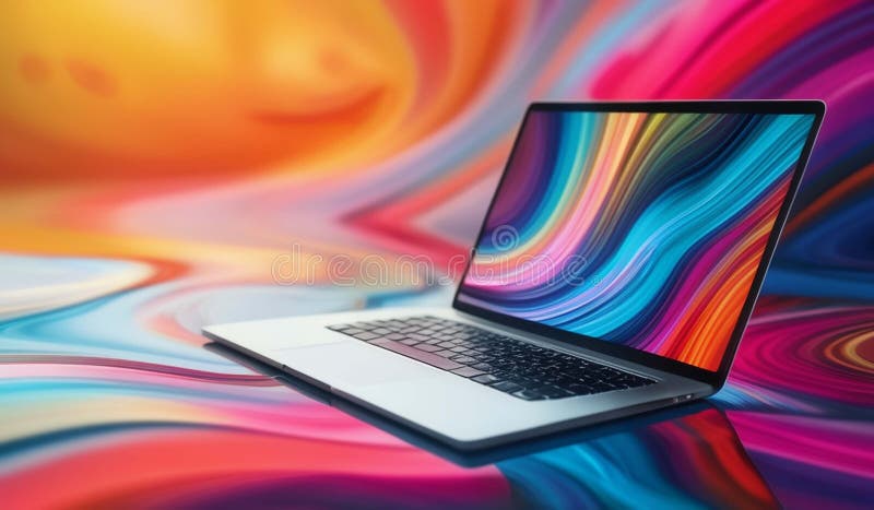 Burst of Colors that Stimulate the Mind. Stock Illustration ...