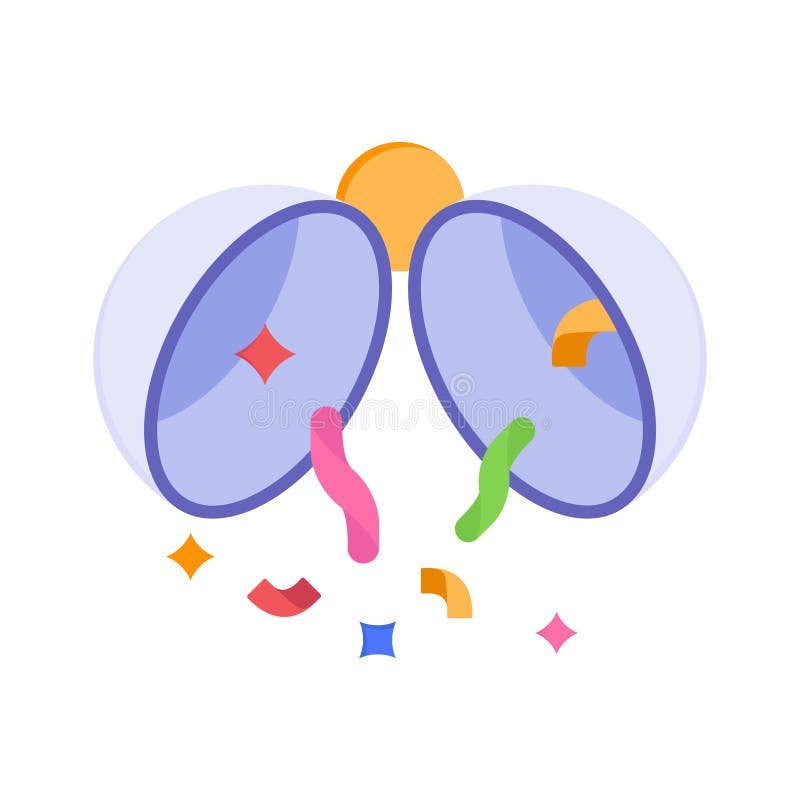 A Burst of Confetti To Brighten Any Party Stock Vector - Illustration ...