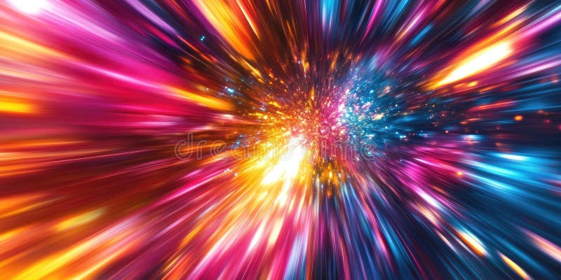 A Burst of Cosmic Energy: a Journey through the Universe S Core Stock ...